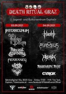 DEATH RITUAL GRAZ 2-Tages-Extreme-Metal-Festival – Explosiv