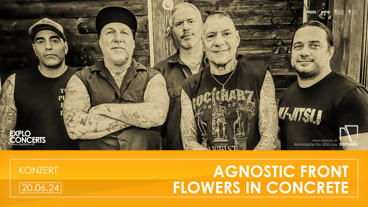 Agnostic Front (USA); Flowers in Concrete (A) – Explosiv